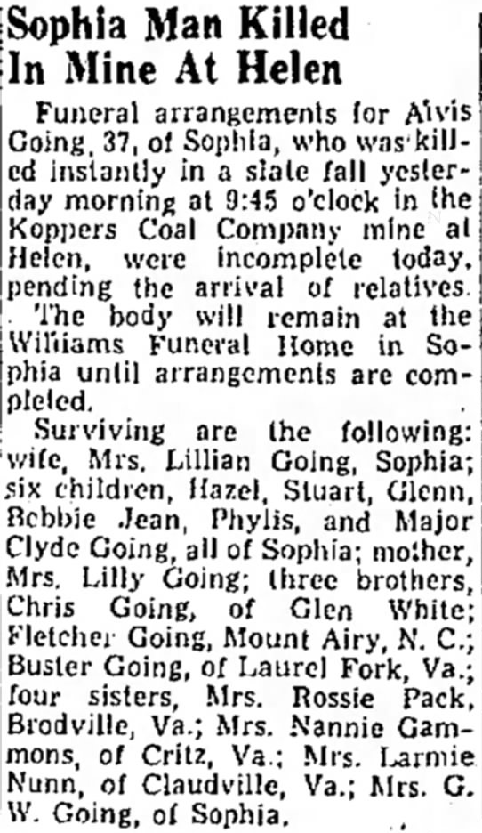 Alvis Goins – Ryan's Roots